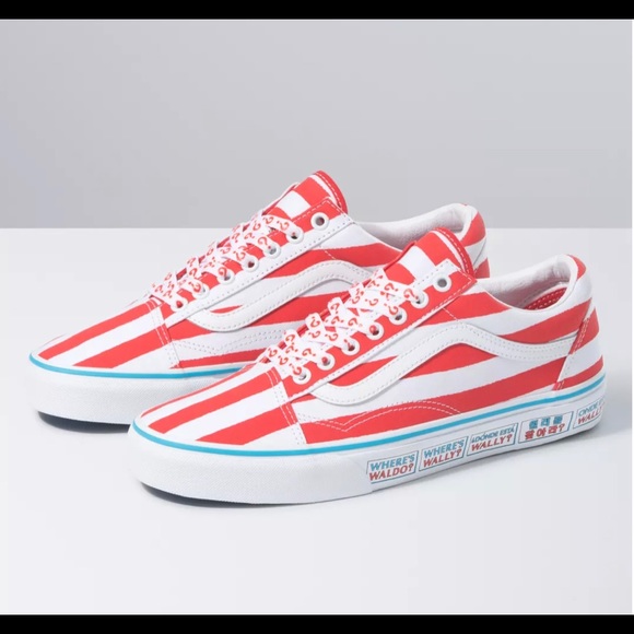 Vans | Shoes | Vans X Wheres Waldo | Poshmark
